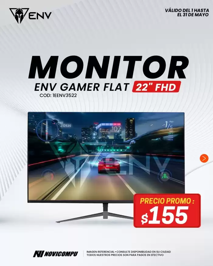 Novicompu: Monitor env gamer flat 01.05.2025/31.05.2025 | Catalogium ...