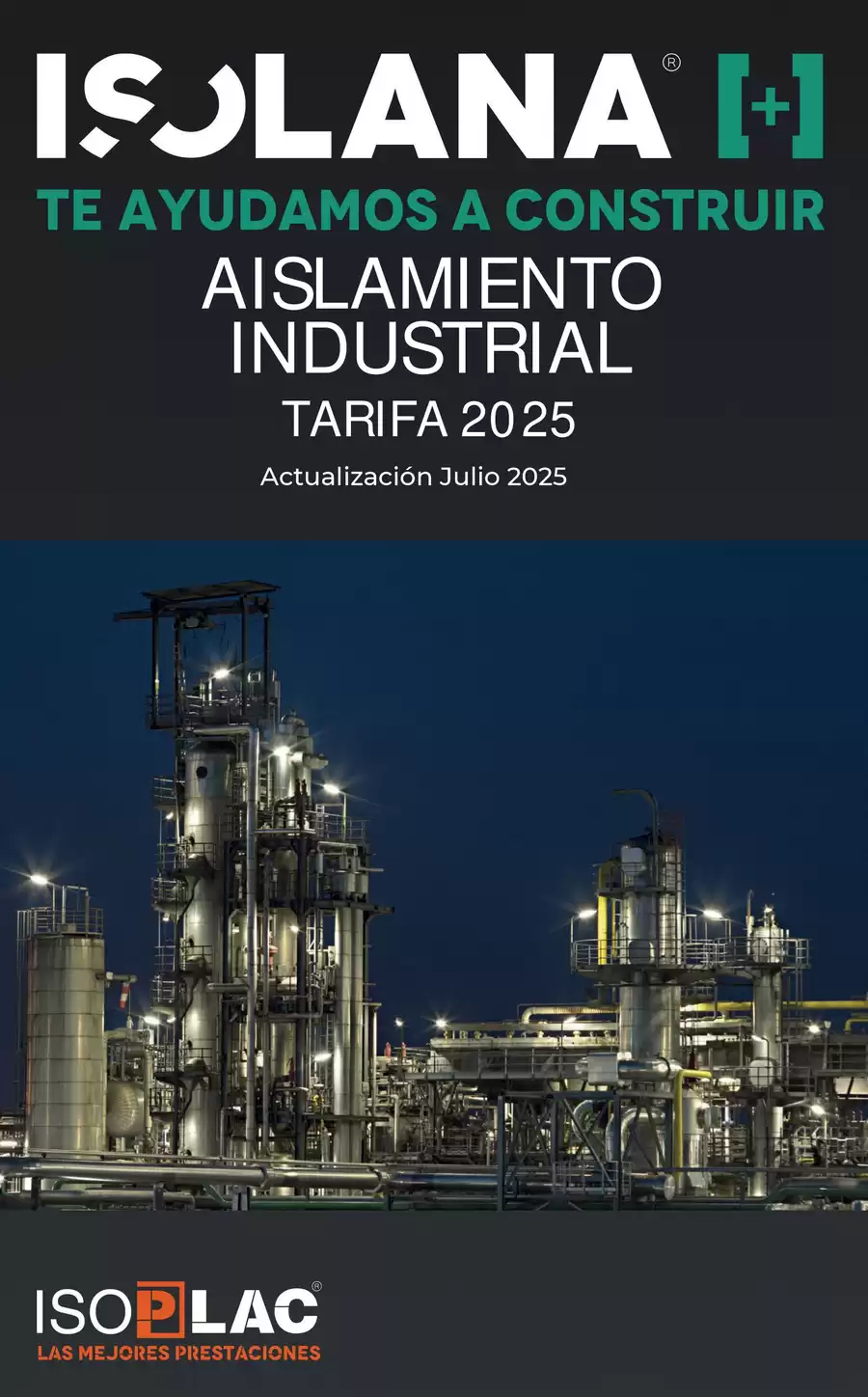 Isolana: AISLAMIENTO INDUSTRIAL – TARIFA ISOLANA 2025 24.07.2025/31.12. ...
