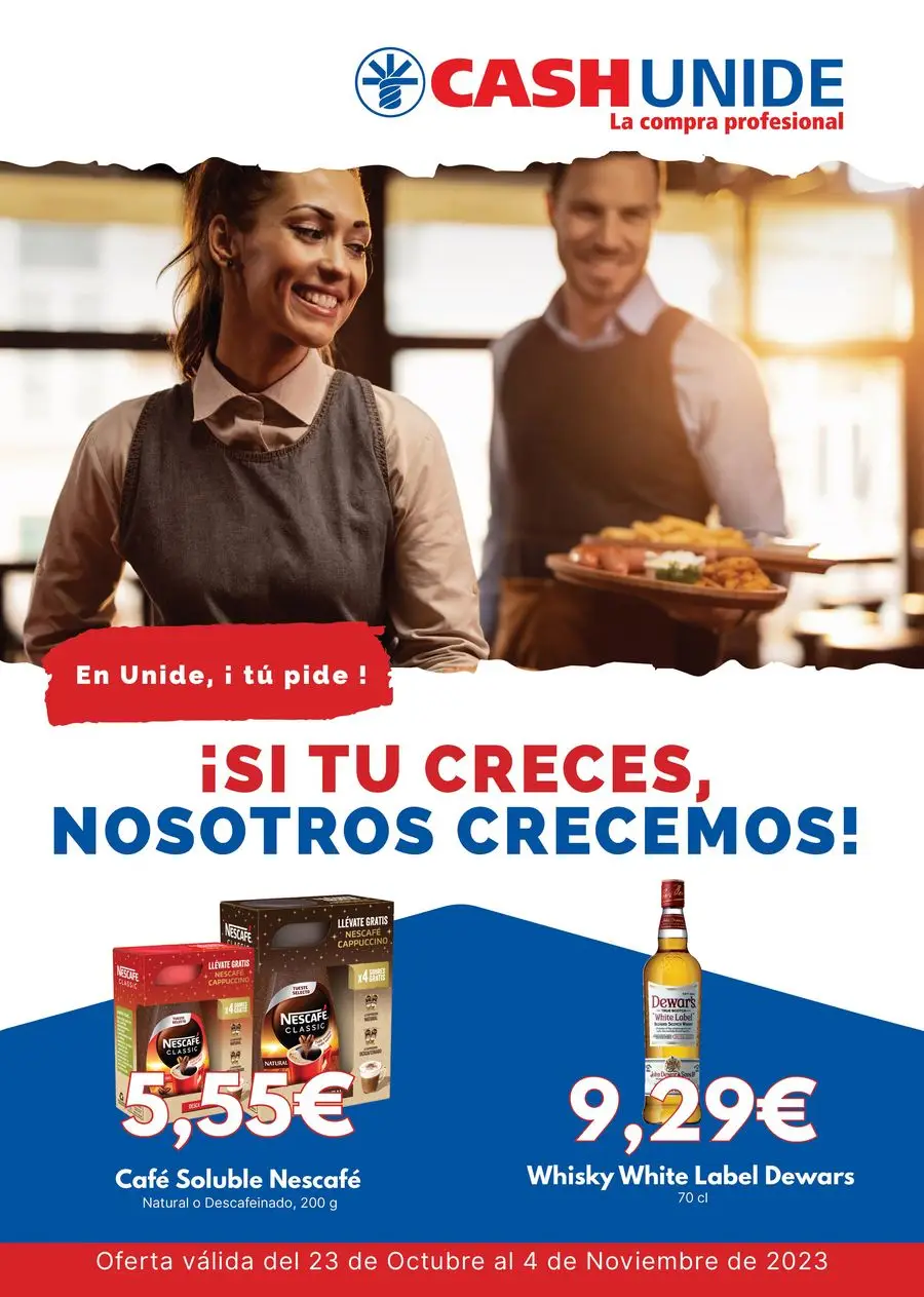 Cash Unide: Oferta válida hasta el 4 de Noviembre de 2023 29.10.2023/03 ...