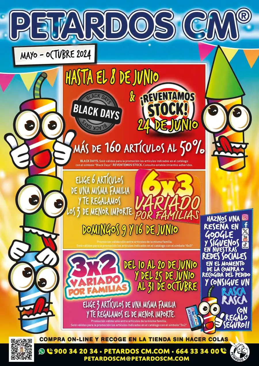 Petardos CM: Catálogo Petardos CM 06.05.2025/31.10.2025 | Catalogium España