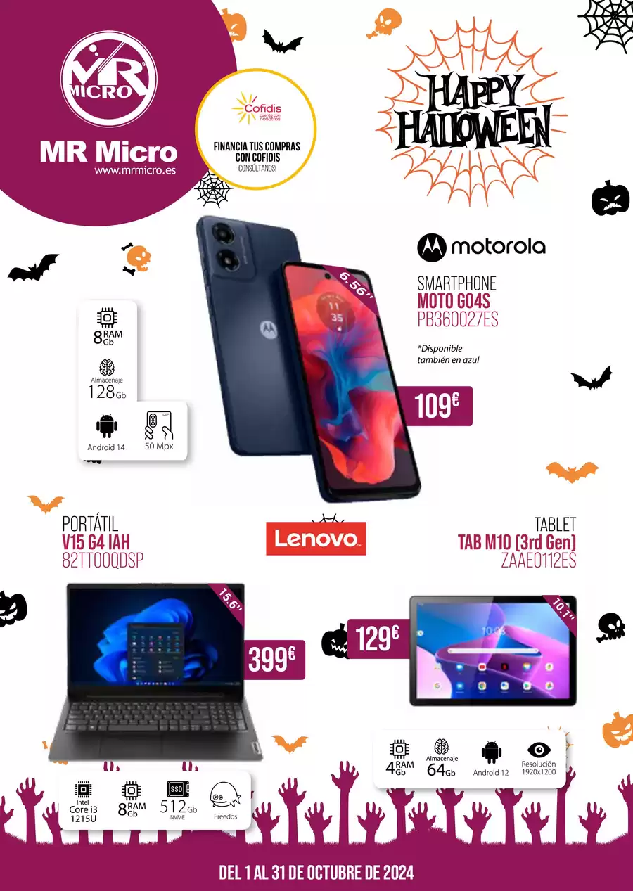 MR Micro: DEL 1 AL 31 DE OCTUBRE DE 2024 03.10.2024/30.10.2024 | Catalogium España