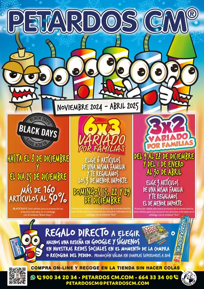Petardos CM: Catálogo Petardos CM 06.05.2025/31.10.2025 | Catalogium España