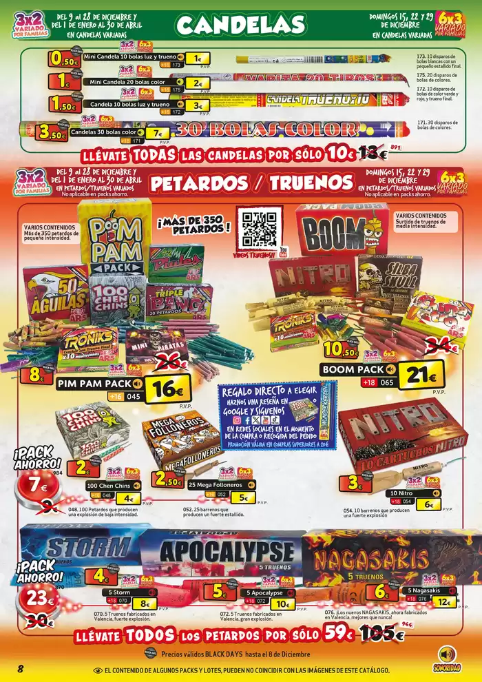 Petardos CM: Catálogo Petardos CM 04.11.2024/29.04.2025 | Catalogium España