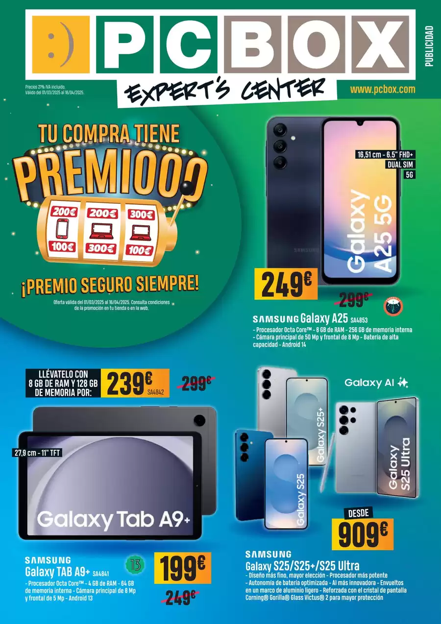 PCBox: Catálogo PCBox 04.03.2025/16.04.2025 | Catalogium España