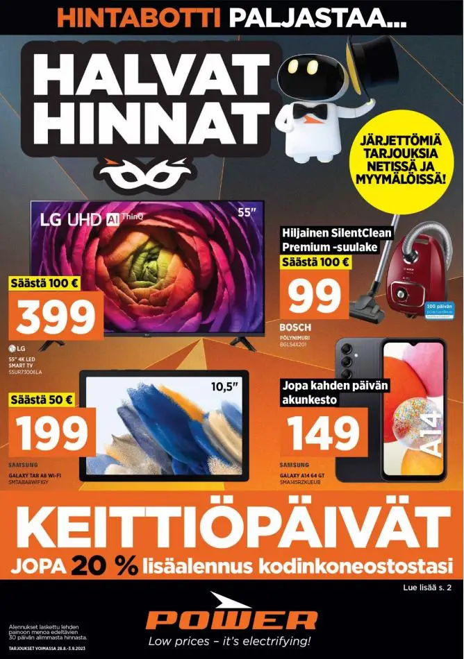 Power Suomi - Tuoteluettelo, kampanjat ja alennukset | Catalogium Suomi
