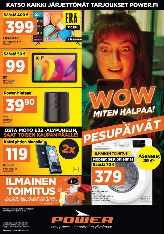 Power Suomi - Tuoteluettelo, kampanjat ja alennukset | Catalogium Suomi