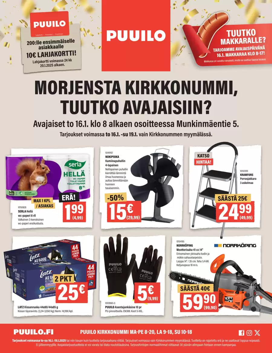 Puuilo Suomi - Tuoteluettelo, kampanjat ja alennukset | Catalogium Suomi