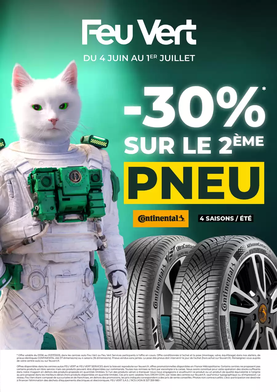 Feu Vert: Les Offres Feu Vert (Succursales) 04.06.2025/26.08.2025 ...