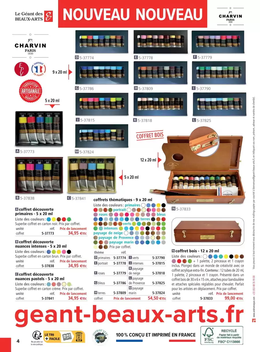 Geant Des Beaux Arts Catalogue En Ligne