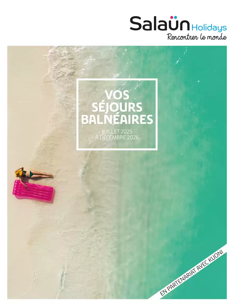 Salaün Holidays: Voyages de groupes 2025-2026 04.03.2025/31.12.2026 ...