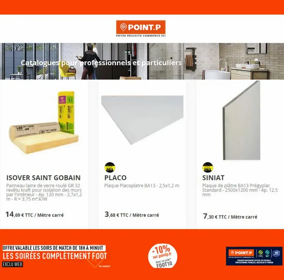 Point P France - Catalogue de produits, promotions et remises ...