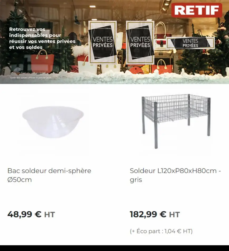 Retif France - Catalogue de produits, promotions et remises ...