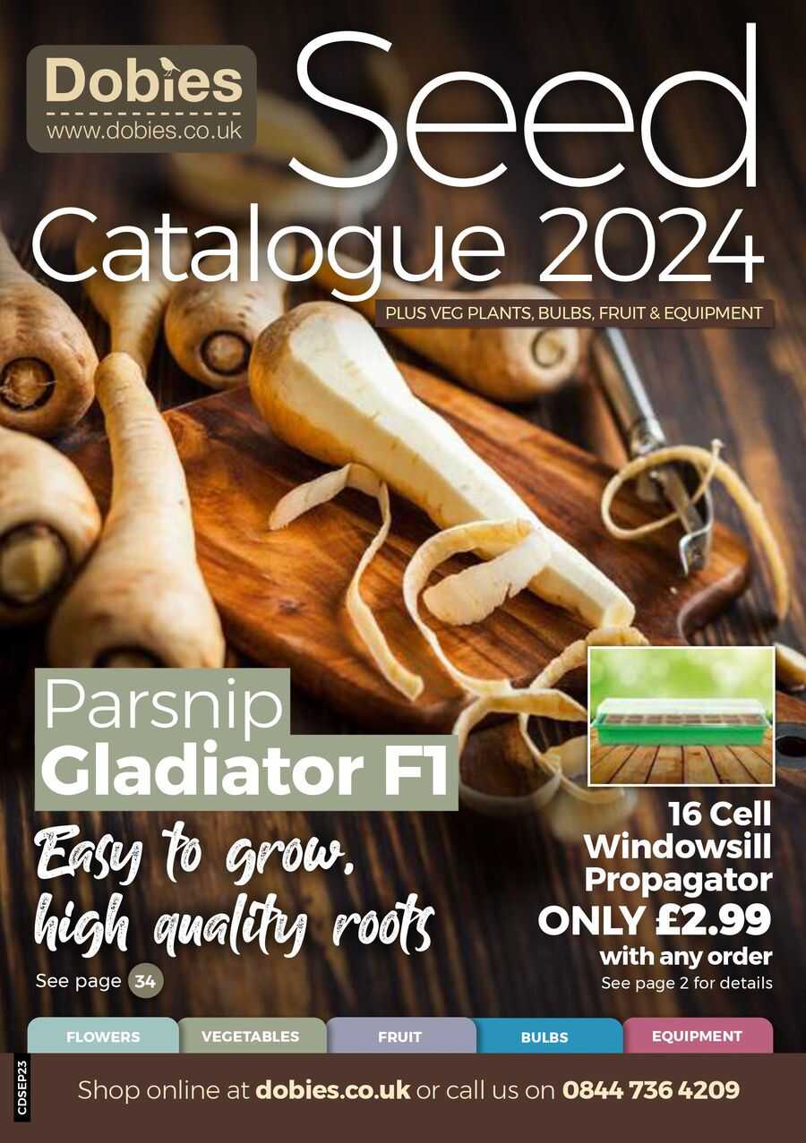 Dobbies Garden Centre: Seed Catalogue 2024 26.10.2023/31.12.2024 ...