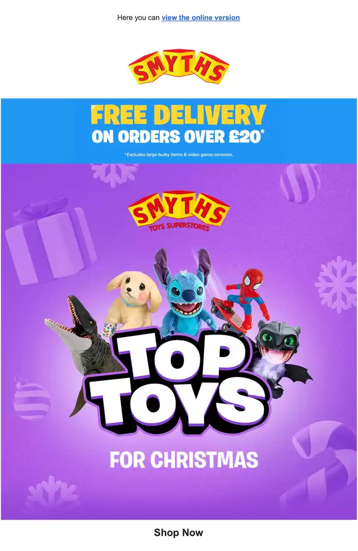 Smyths Toys United Kingdom — Product catalog, promotions and discounts ...