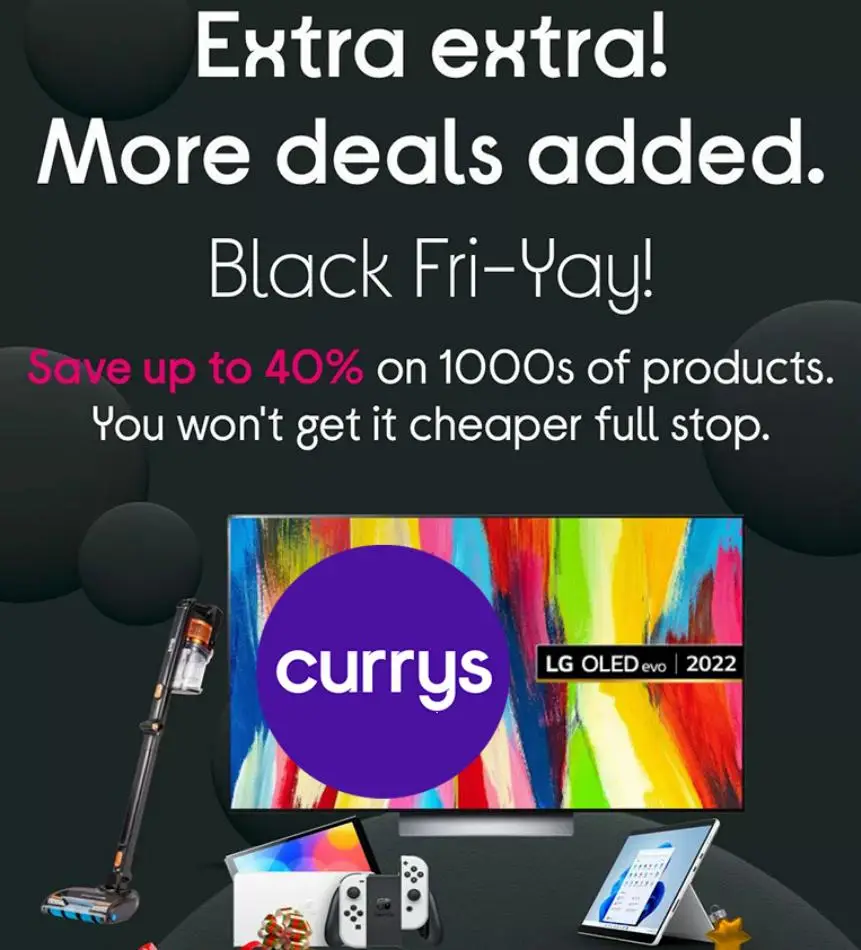 Currys United Kingdom — Product catalog, promotions and discounts ...