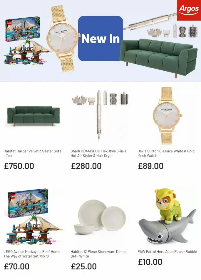 Argos United Kingdom — Product catalog, promotions and discounts ...