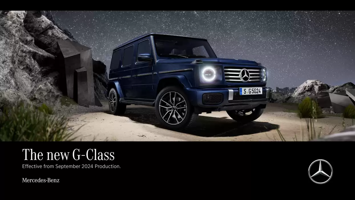 Mercedes-Benz: Mercedes Benz New G-Class 08.08.2024/08.08.2025 ...