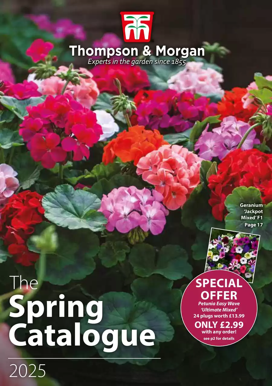 Thompson & Morgan United Kingdom — Product catalog, promotions and ...