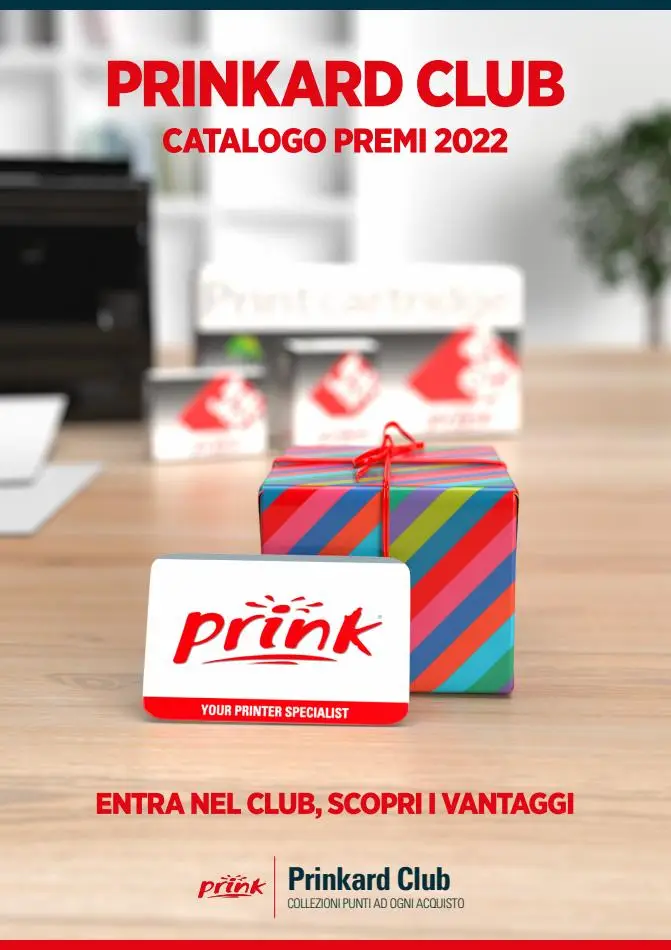 Prink: Catalogo Premi 05.09.2022/30.12.2022 | Catalogium Italia