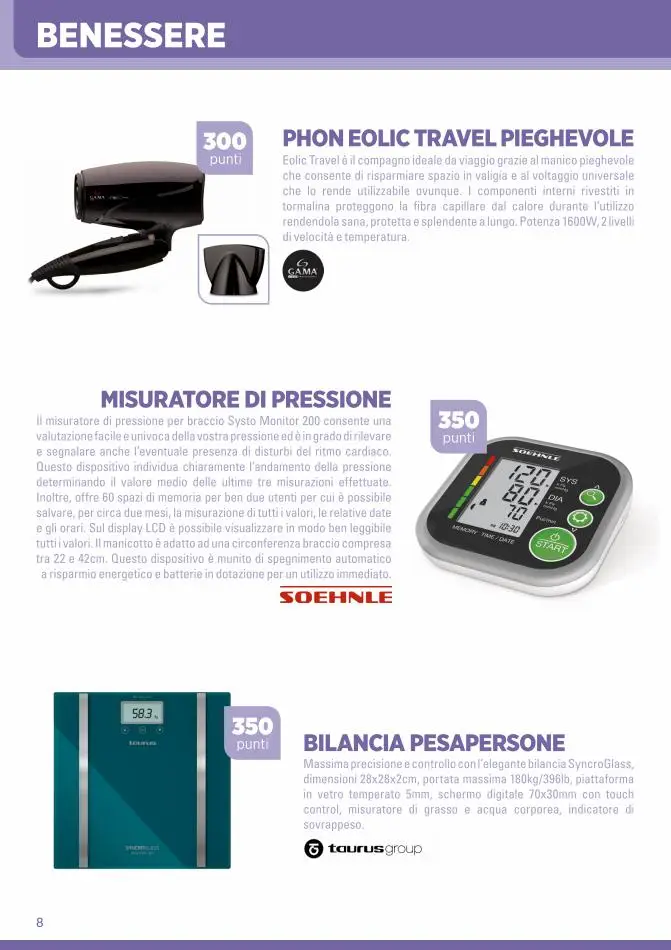 Prink: Catalogo Premi 05.09.2022/30.12.2022 | Catalogium Italia