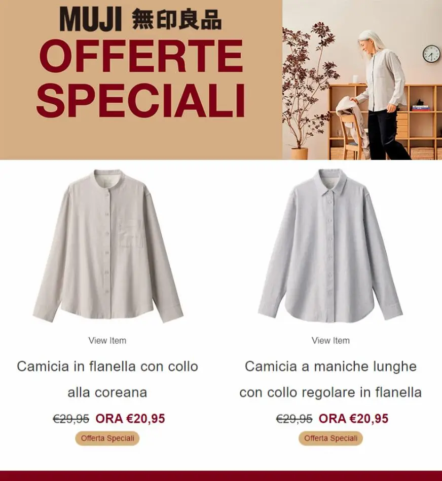 Muji Italia - Catalogo prodotti, promozioni e sconti | Catalogium Italia