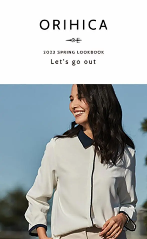 ORIHICA: Women's 2023 Spring LookBook 04.02.2023/03.06.2023 | Catalogium 日本