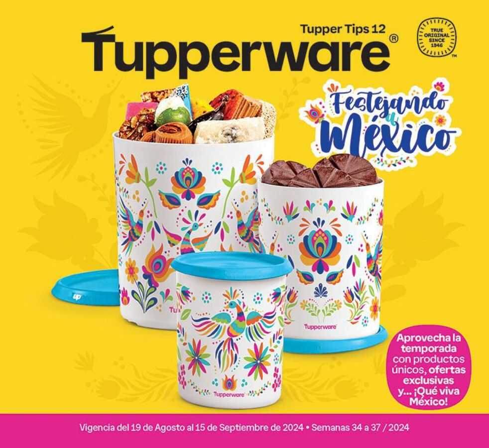 Tupperware: Tupper Tips 12 20.08.2024/15.09.2024 | Catalogium México