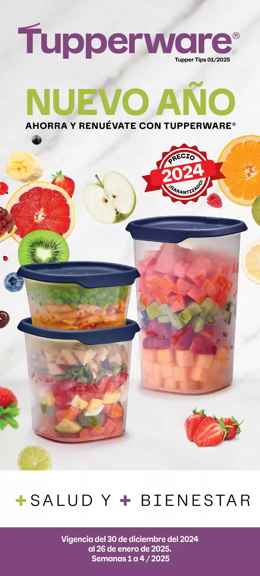 Tupperware: Tupper Tips 01 06.01.2025/26.01.2025 | Catalogium México