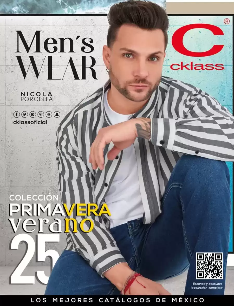 Cklass: Catálogo Cklass Ropa Caballero Primavera Verano 2025 08.01.2025 ...
