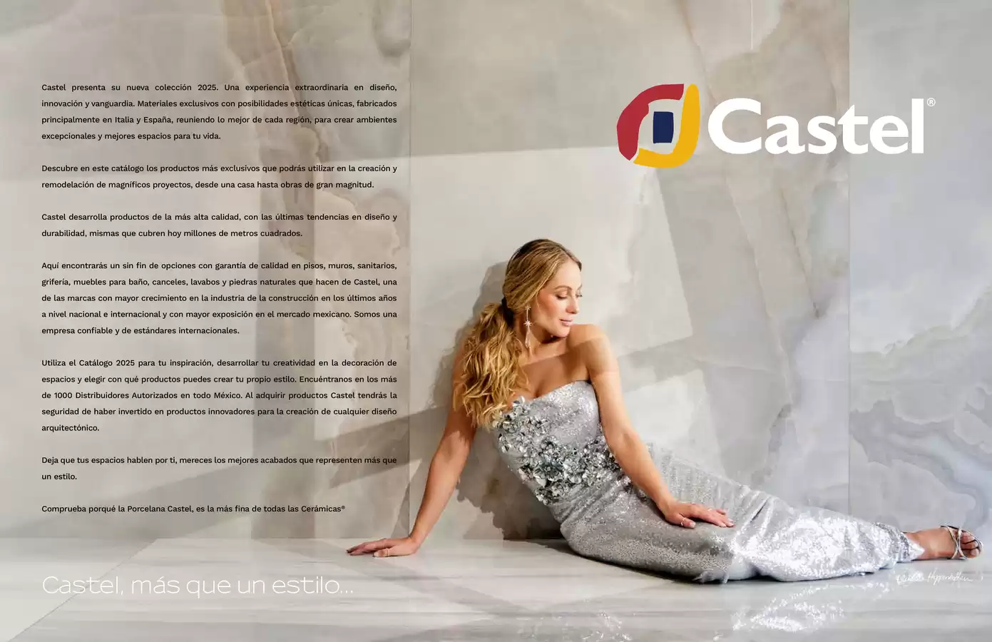 Nova Casa: Catálogo Castel 2025 28.02.2025/28.02.2026 | Catalogium México