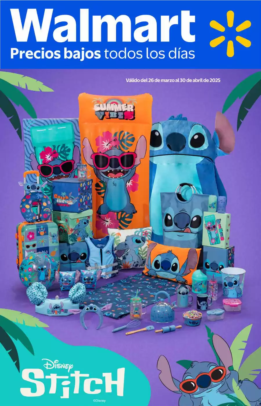 Walmart: Especial Stitch 27.03.2025/30.04.2025 | Catalogium México