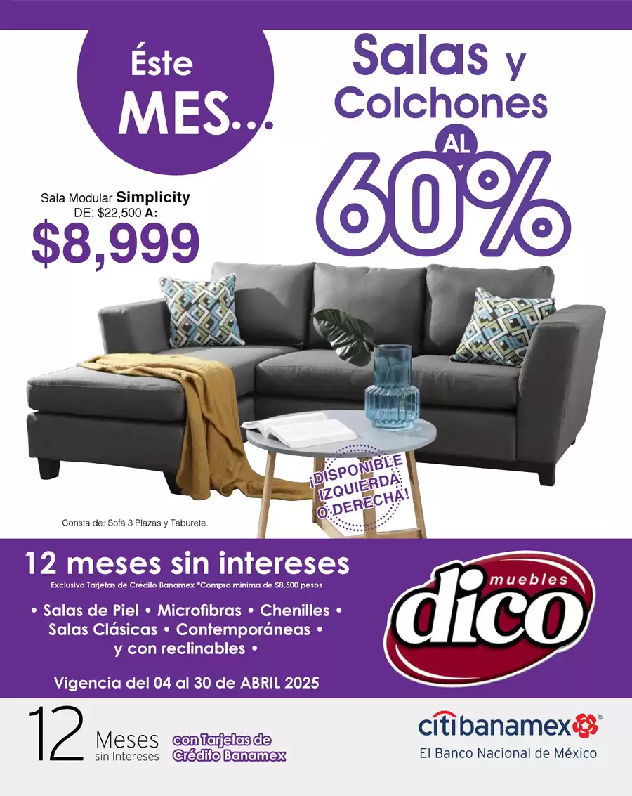 Muebles Dico: Muebles Dico Salas Y Colchones Al 60 Centro 2025 04.04. ...