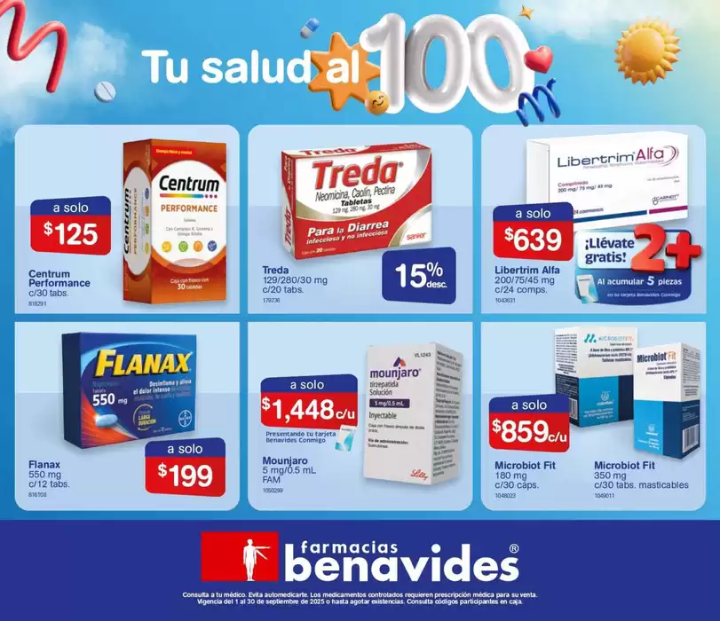 Farmacias Benavides: Catálogo Farmacias Benavides 01.09.2025/30.09.2025 ...