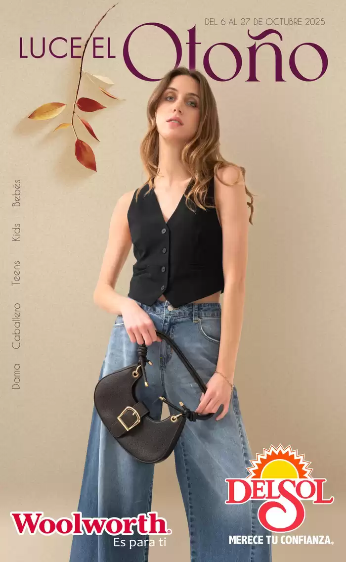 Del Sol: Luce El Otoño en Tiendas Del Sol y Woolworth 02.10.2025/27.10. ...
