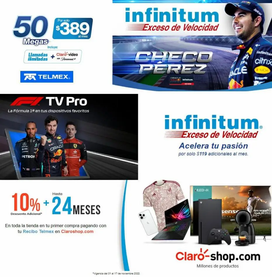 Telmex: Promos Telmex 03.11.2022/17.11.2022 | Catalogium México