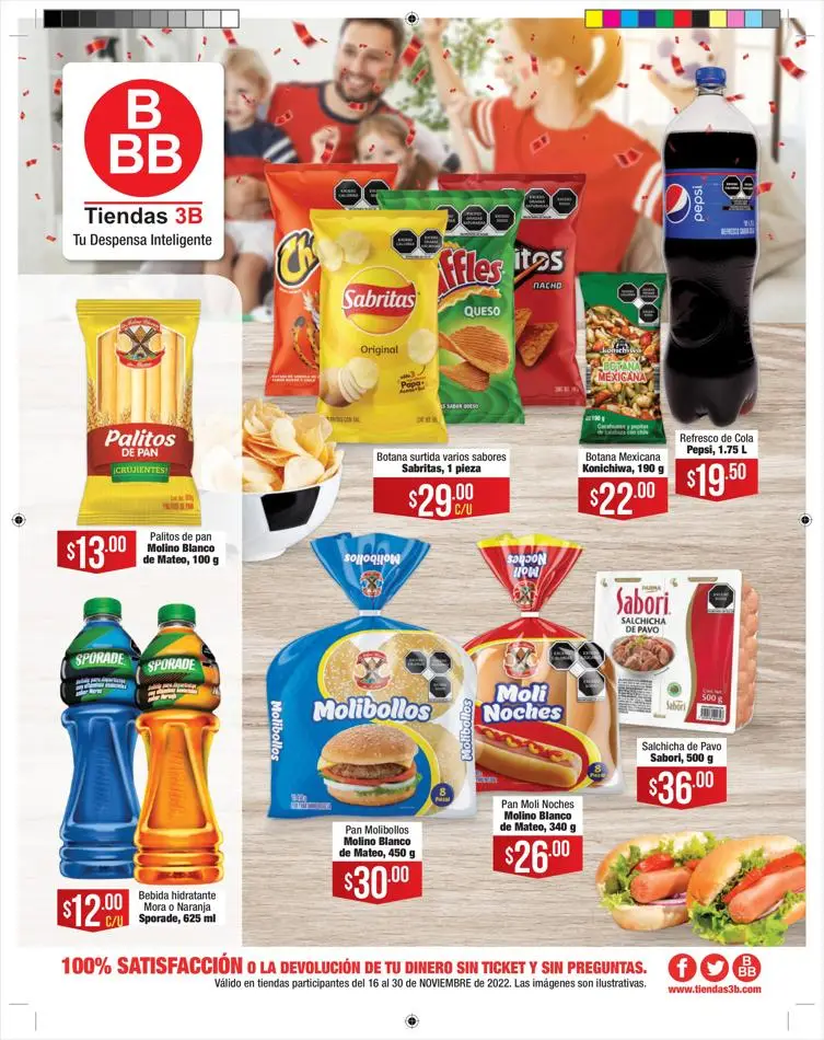 Tiendas Tres B: Folleto de ofertas Tiendas Tres B 16.11.2022/30.11.2022 ...