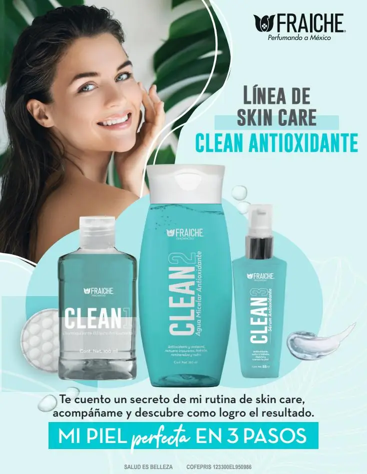 Fraiche: Linea de Skin Care clean antioxidante 06.06.2023/23.09.2023 ...