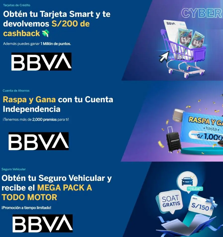 BBVA Perú - Catálogo de productos, promociones y descuentos | Catalogium Perú
