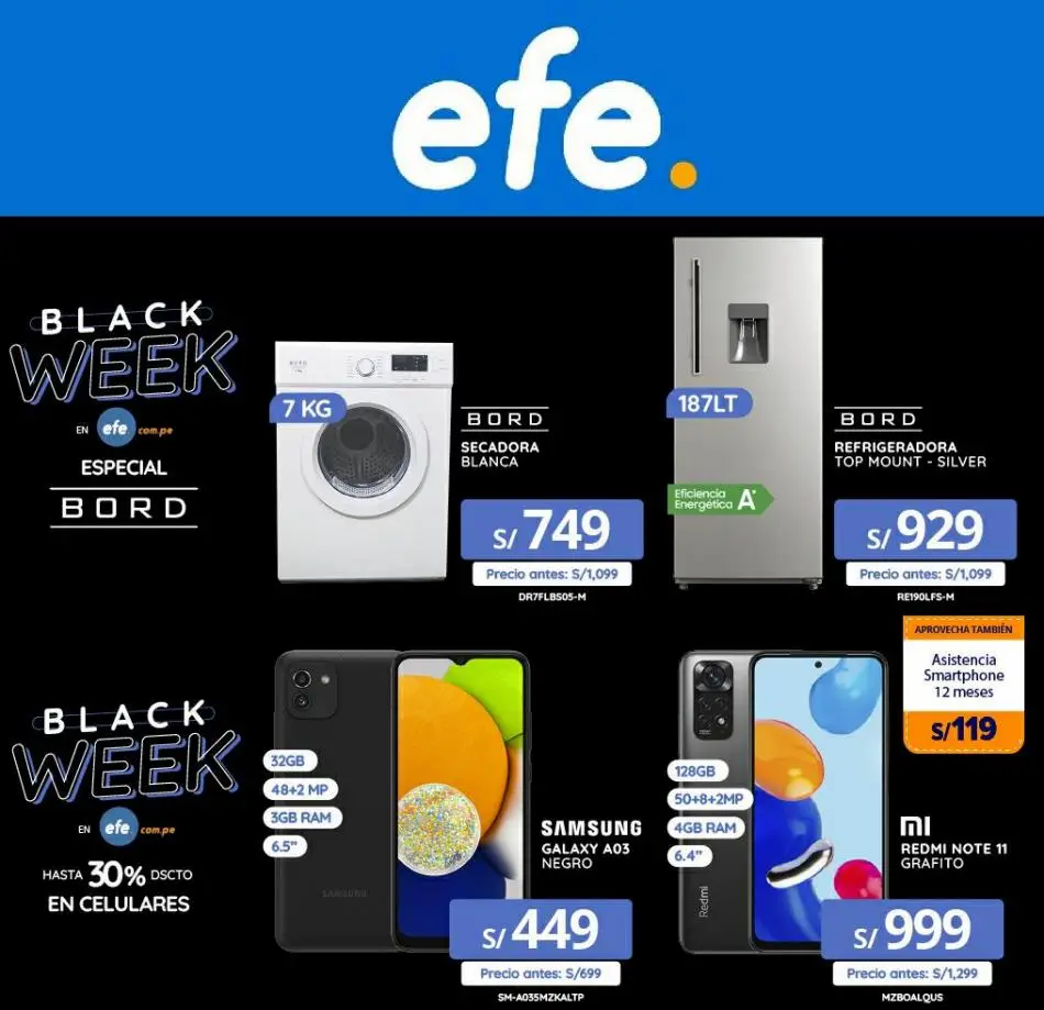 Tiendas EFE Perú — Catálogo de productos, promociones y descuentos | Catalogium Perú