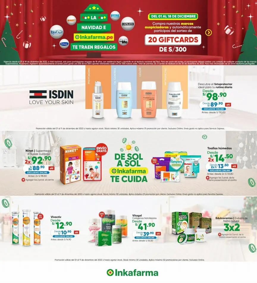 InkaFarma: Imperdibles Inkafarma 01.12.2022/11.12.2022 | Catalogium Perú