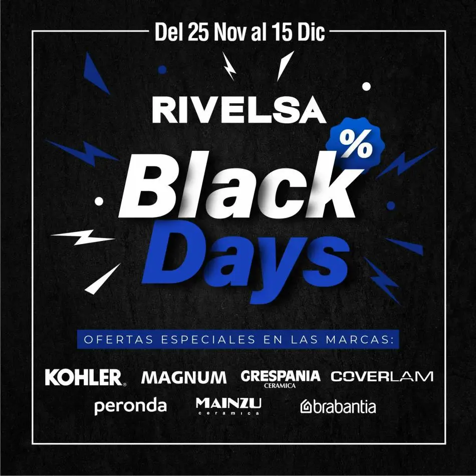 Rivelsa: Black days 25.11.2022/15.12.2022 | Catalogium Perú