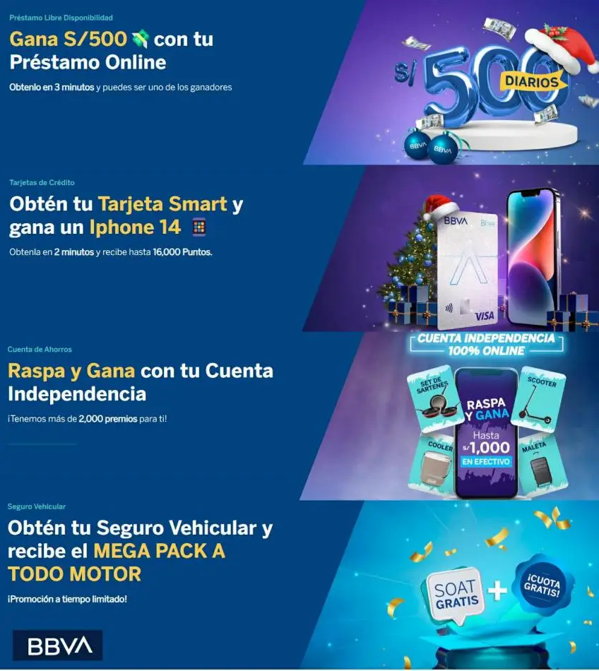 BBVA Perú - Catálogo de productos, promociones y descuentos | Catalogium Perú