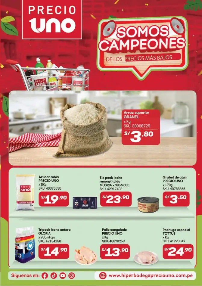 Hiperbodega Precio Uno Perú - Catálogo de productos, promociones y ...