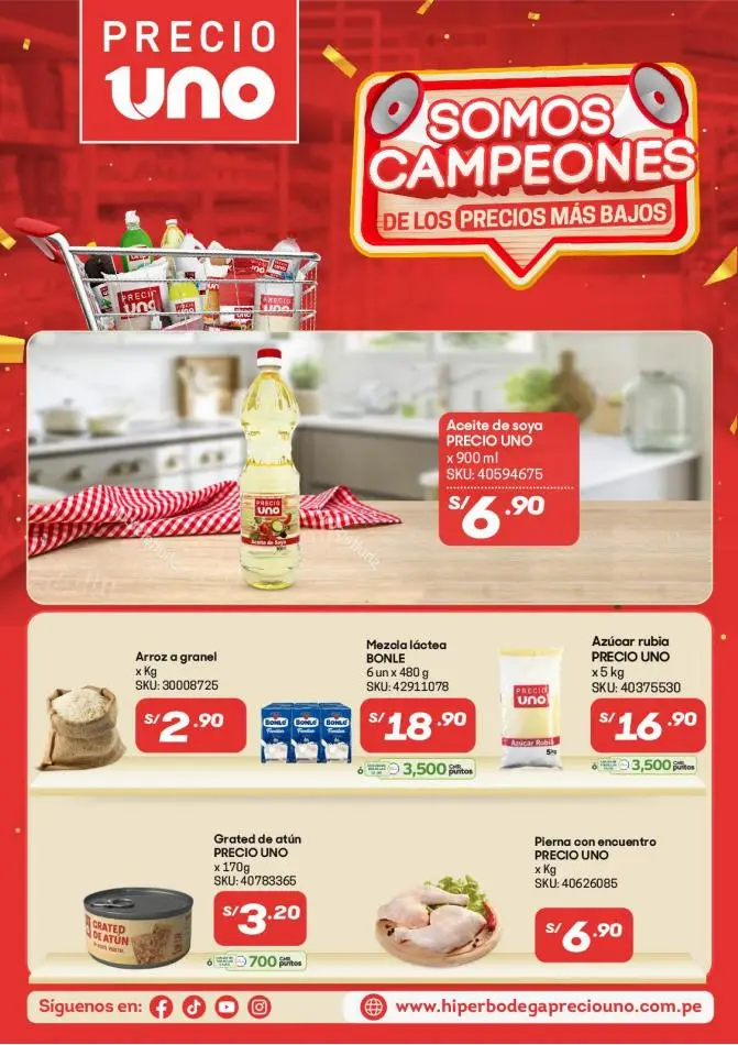 Hiperbodega Precio Uno Perú - Catálogo de productos, promociones y ...