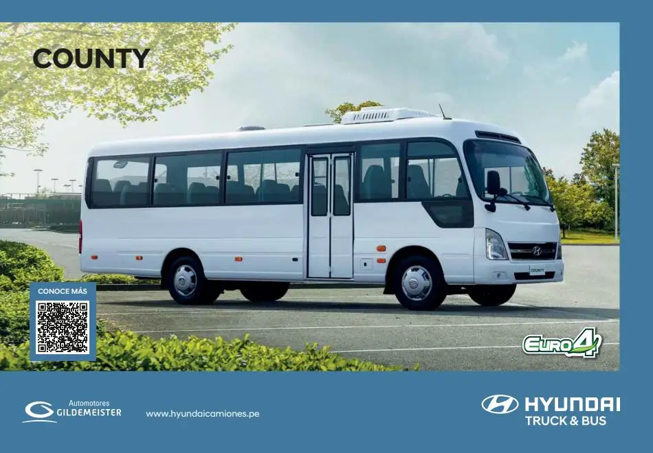 Hyundai: Hyundai County Bus 27.09.2023/27.09.2024 | Catalogium Perú
