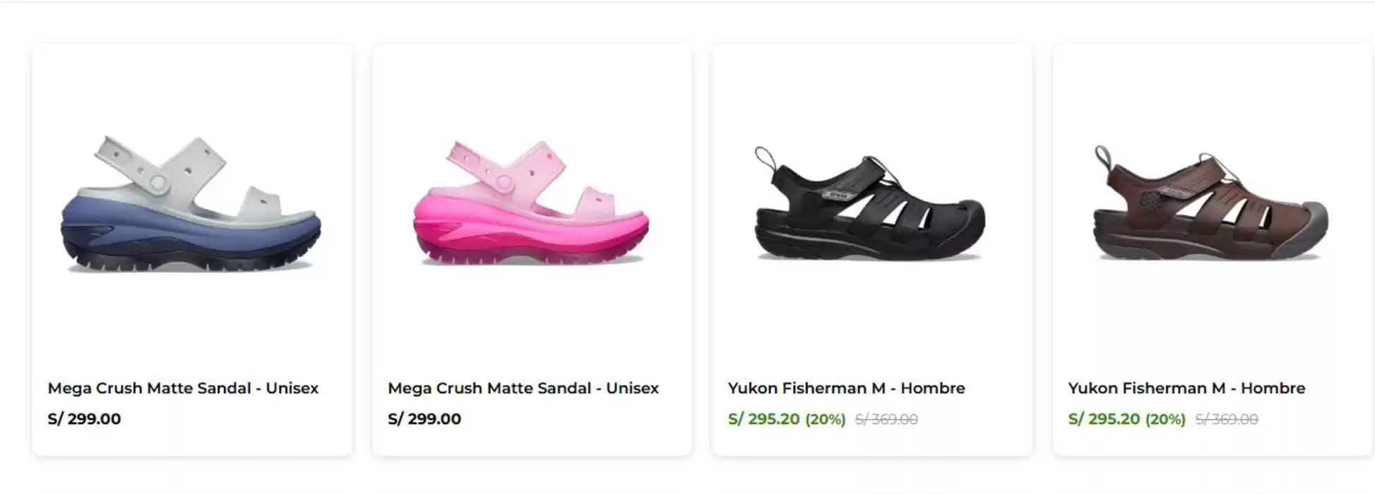 Crocs: Promociones 14.01.2025/02.02.2025 | Catalogium Perú