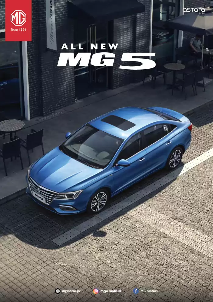Faga Motors: All New MG 5 31.01.2025/31.07.2025 | Catalogium Perú