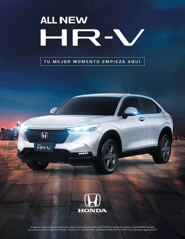 Kia: Honda HRV 2025. 18.07.2025/18.07.2026 | Catalogium Perú
