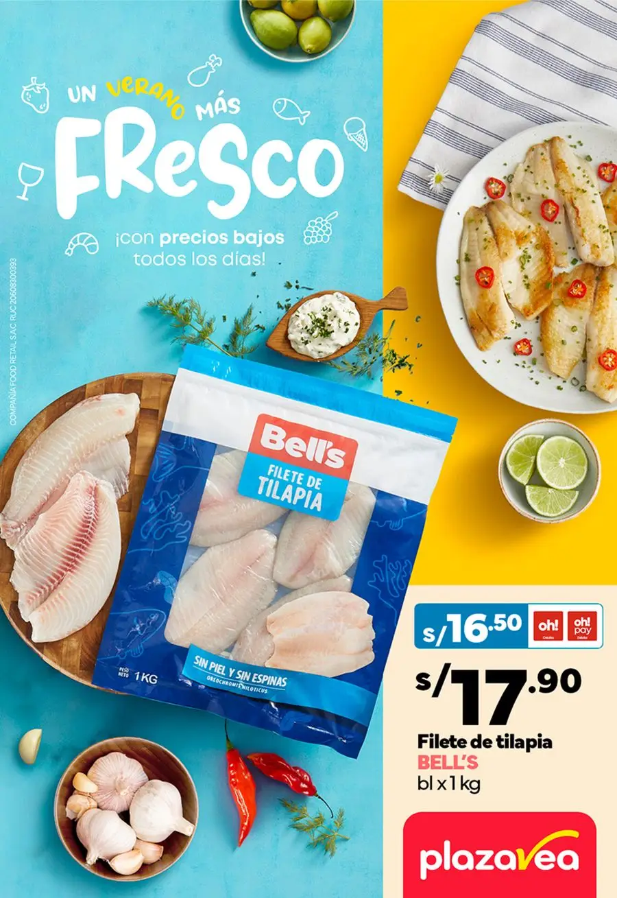 Plaza Vea: Un verano más fresco 08.01.2024/14.01.2024 | Catalogium Perú