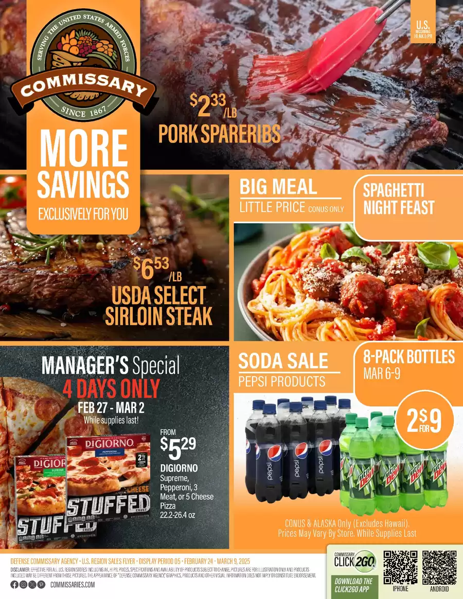 Commissary: Flyer Commissary 24.02.2025/09.03.2025 | Catalogium United ...
